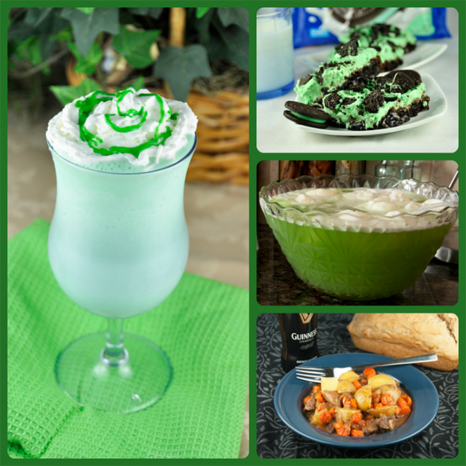 Green St. Patrick's Day Recipes | Wishes and Dishes
