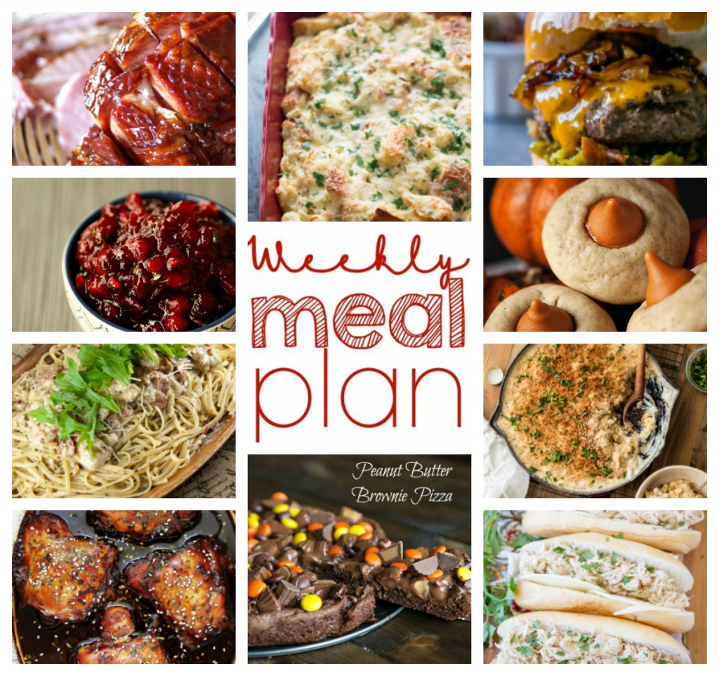 Weekly Meal Plan {Week 68} | Wishes and Dishes