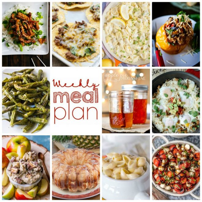 Weekly Meal Plan {Week 113} | Wishes and Dishes
