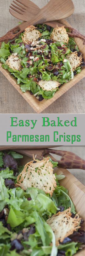 Baked Parmesan Crisps | Wishes and Dishes