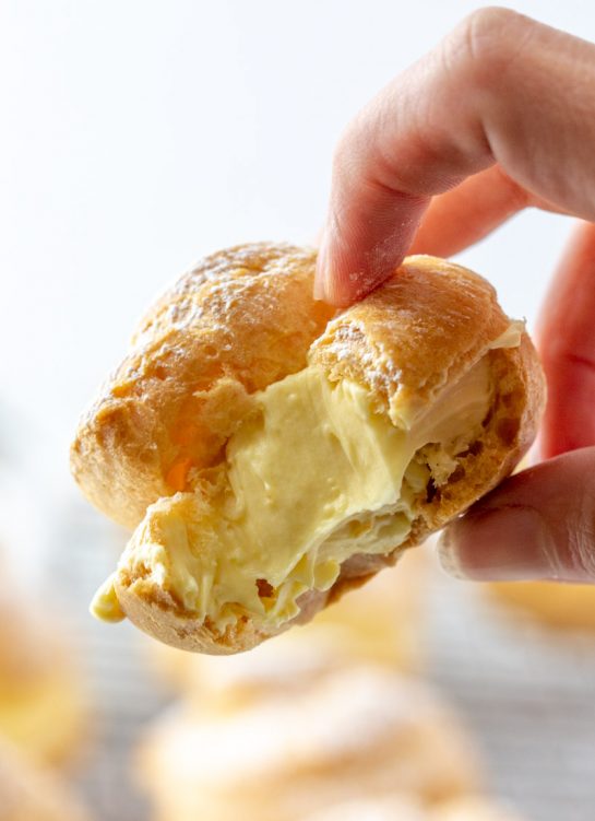 Homemade Cream Puffs | Wishes and Dishes