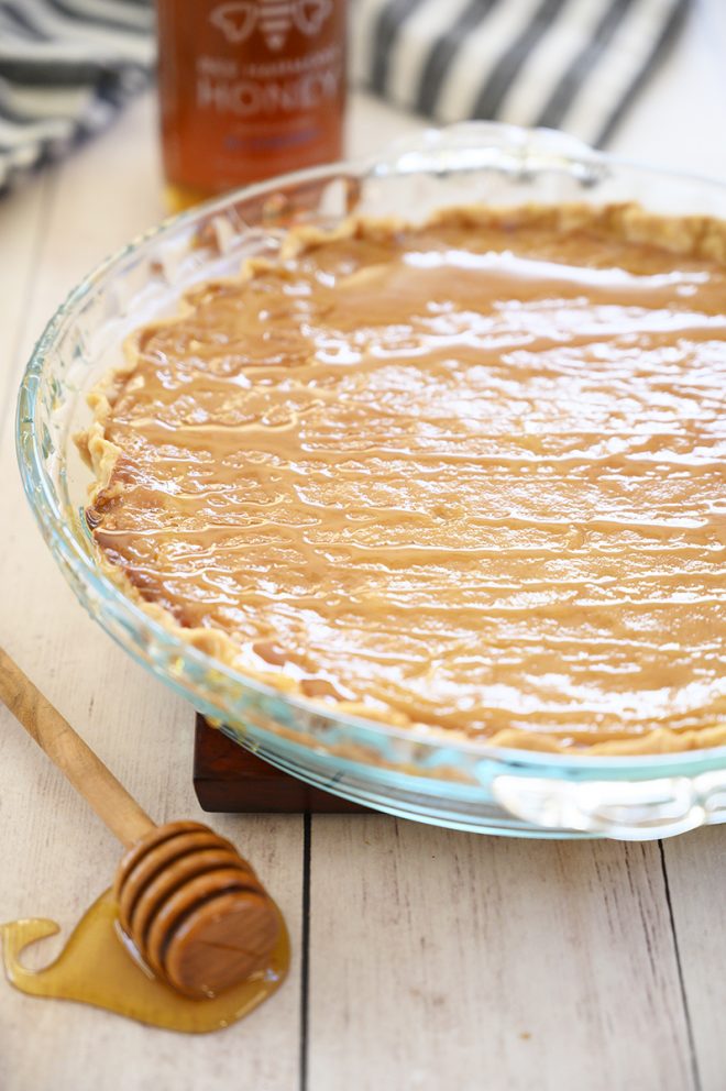 Salted Honey Pie | Wishes and Dishes