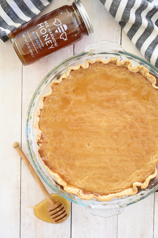 Salted Honey Pie | Wishes and Dishes