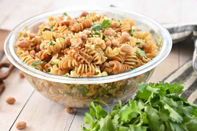 Sesame Pasta Salad | Wishes and Dishes