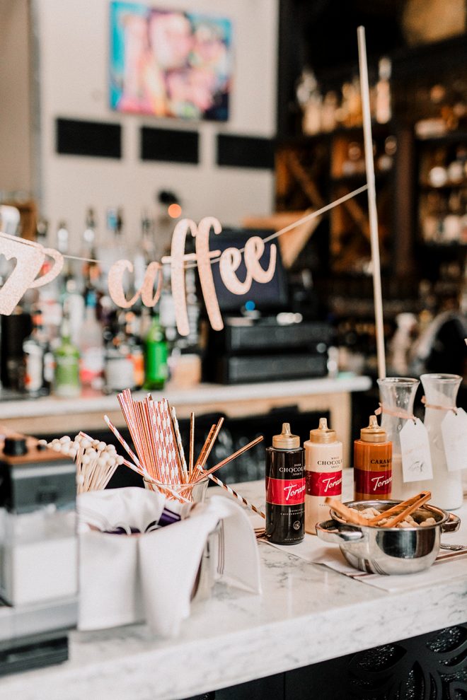 Tips for Setting up a Coffee Bar for your Party | Wishes and Dishes
