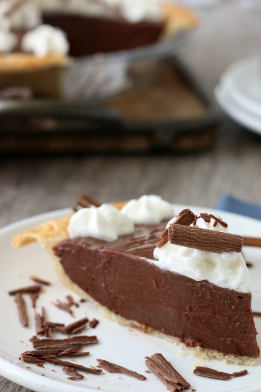 Chocolate Pie | Wishes and Dishes