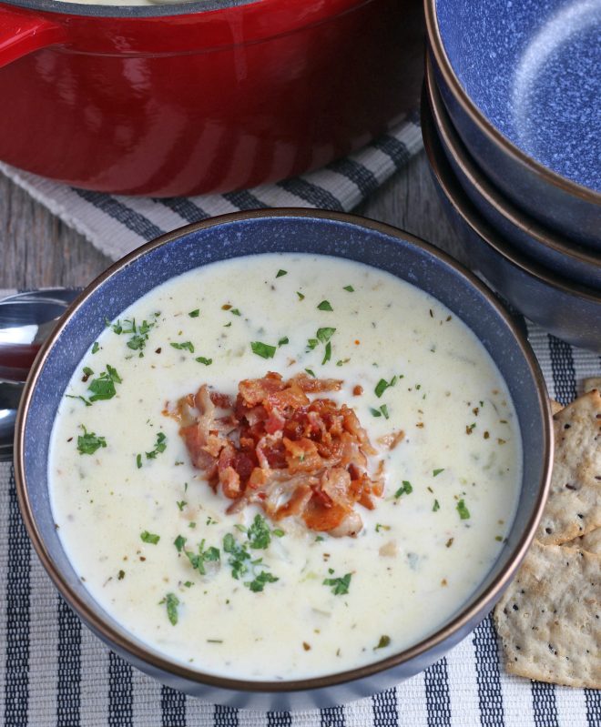 New England Clam Chowder Recipe | Wishes and Dishes