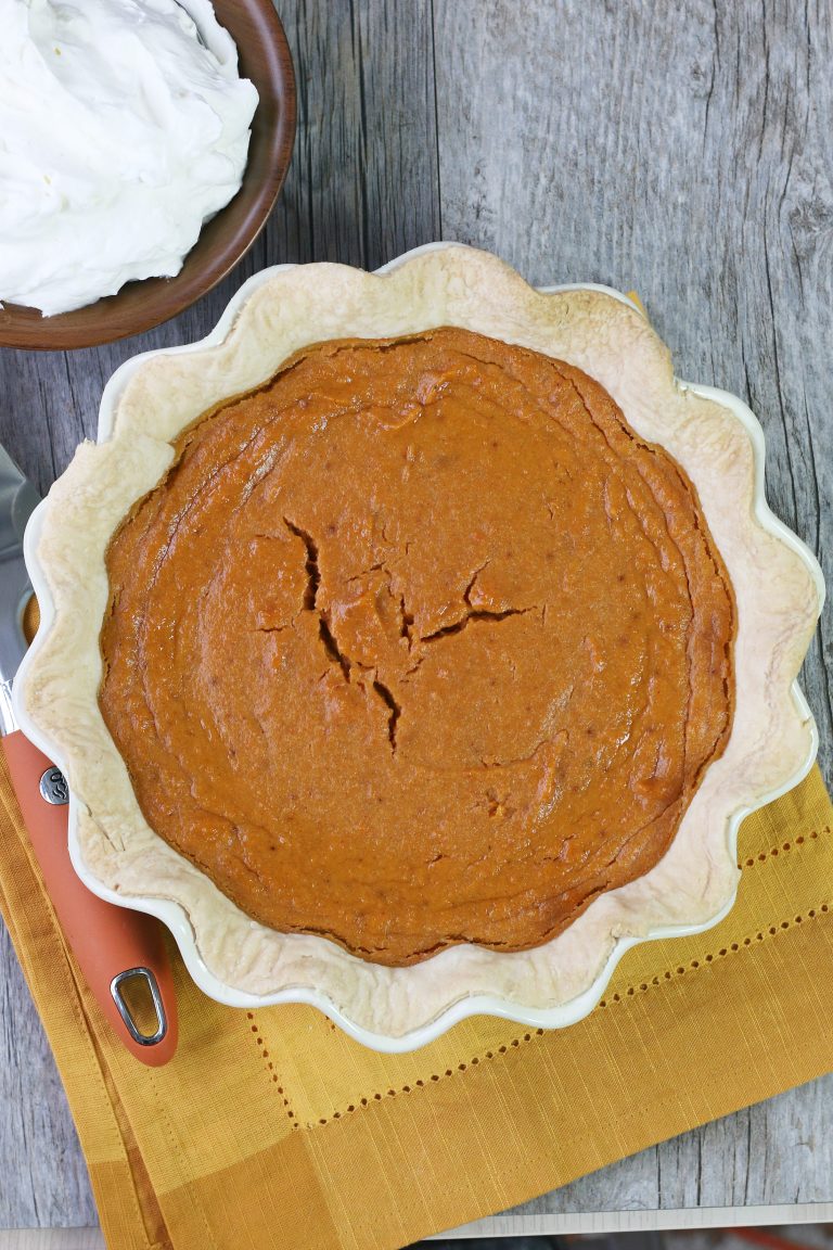 Sweet Potato Pie Recipe | Wishes and Dishes