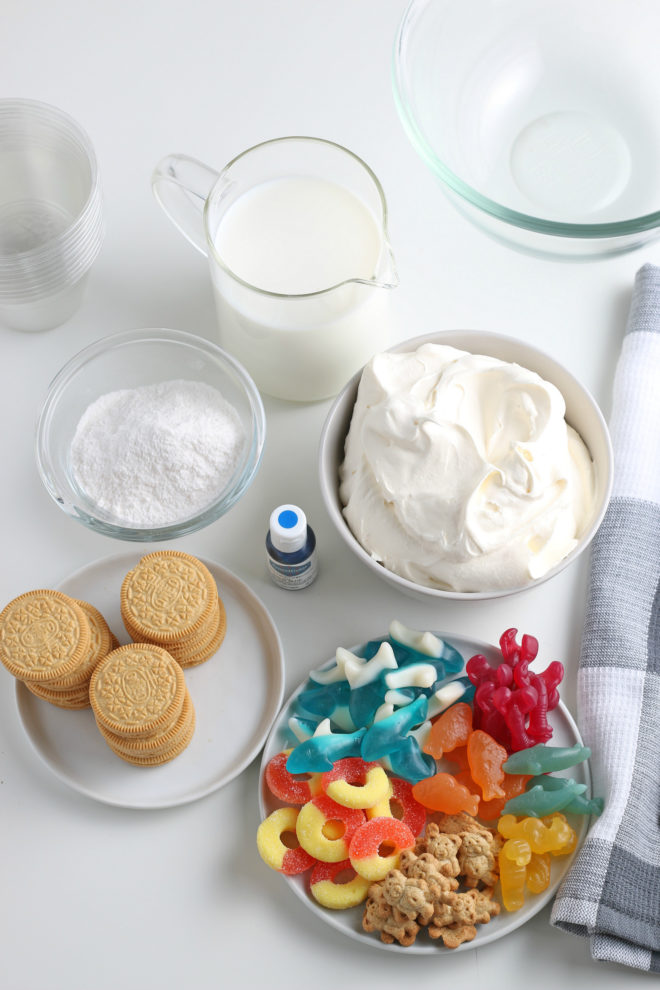 Beach Sand Pudding Cups | Wishes and Dishes