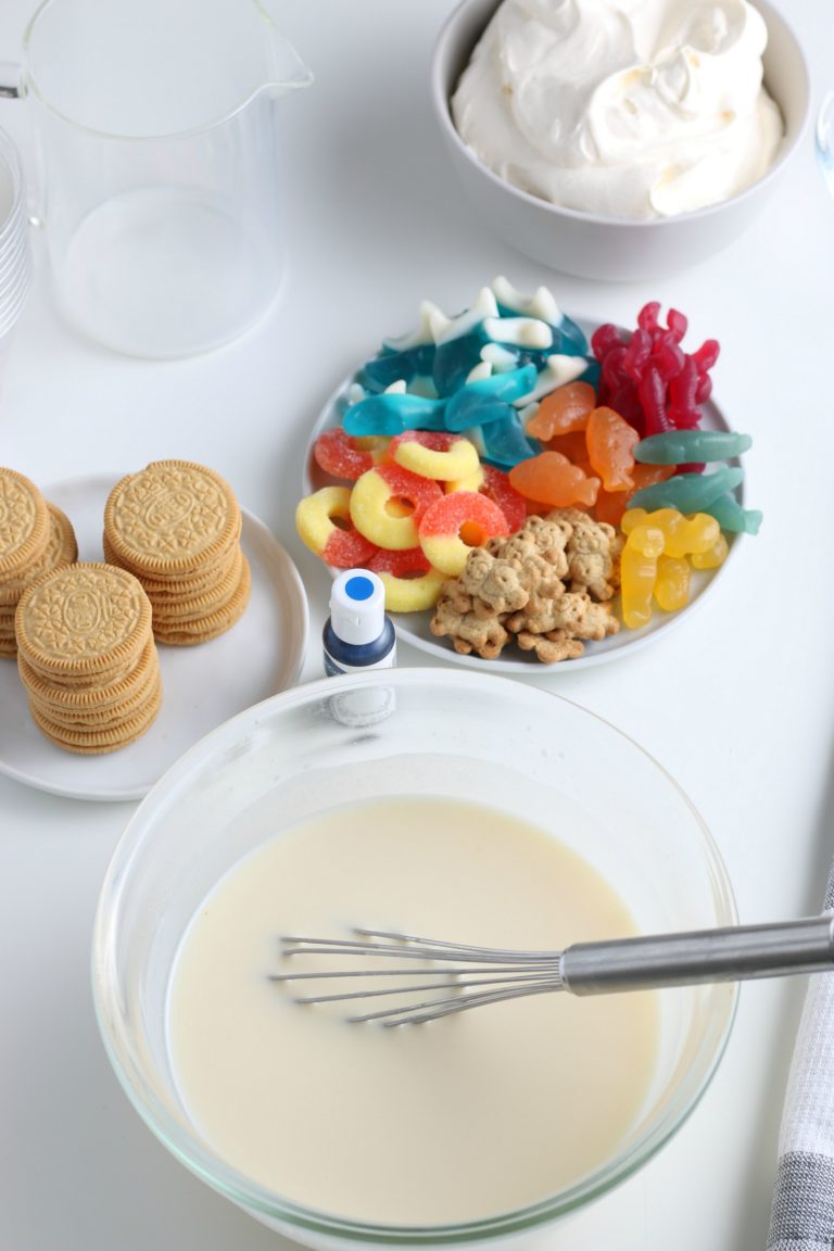 Beach Sand Pudding Cups | Wishes and Dishes