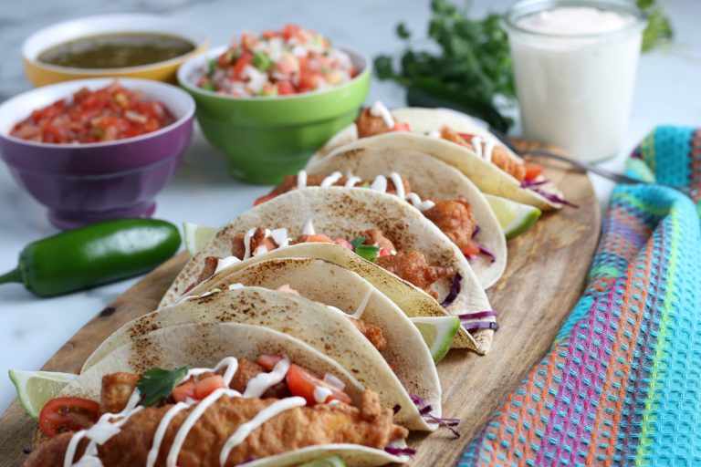 Baja Fish Tacos | Wishes and Dishes
