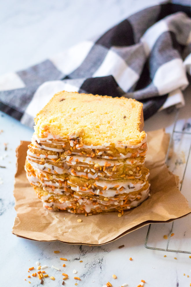 Fall Confetti Sweet Bread | Wishes and Dishes