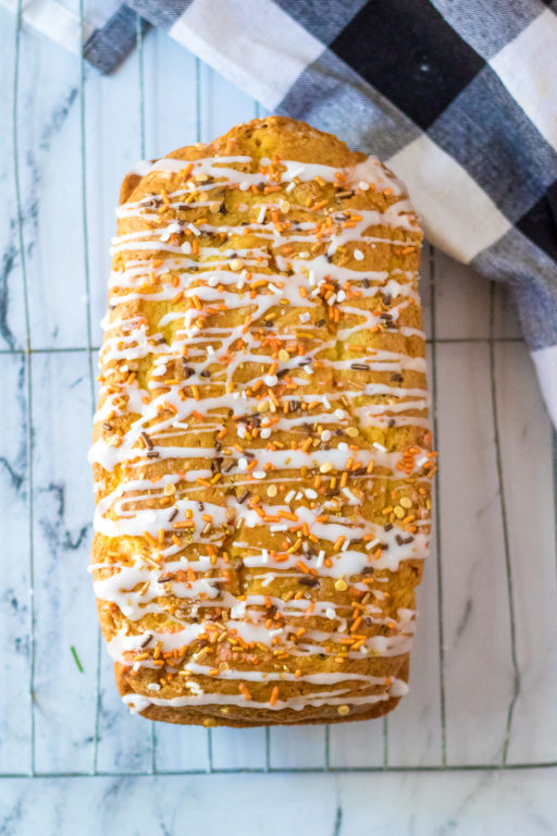 Fall Confetti Sweet Bread | Wishes and Dishes