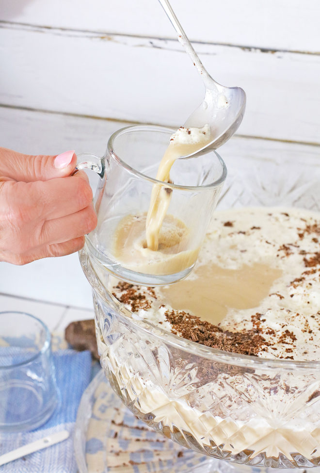 Easy Coffee Punch | Wishes and Dishes