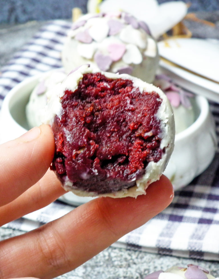 Red Velvet Truffles | Wishes and Dishes
