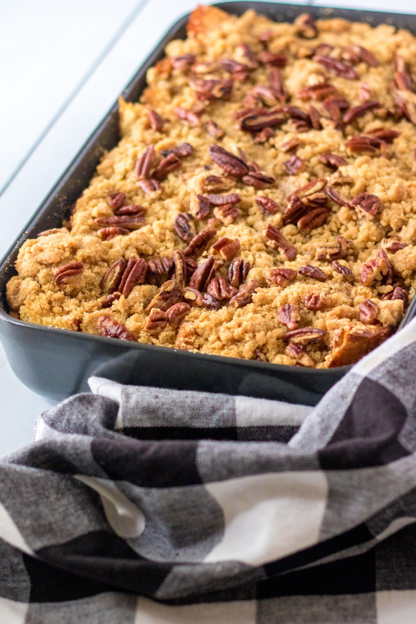Sweet Potato French Toast Casserole | Wishes and Dishes