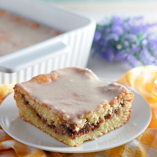 Honey Bun Cake | Wishes and Dishes