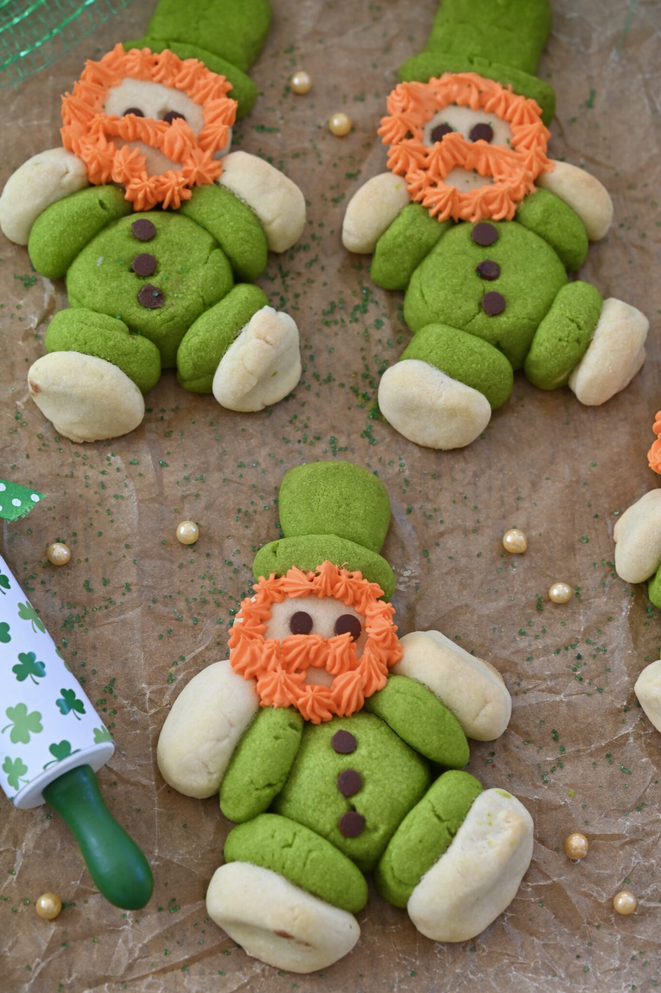 Lucky Leprechaun Cookies } Wishes and Dishes